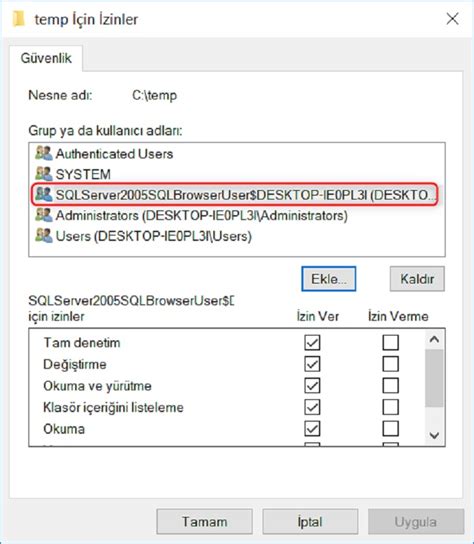 sql server da bulk insert ile veri aktarımı sql server