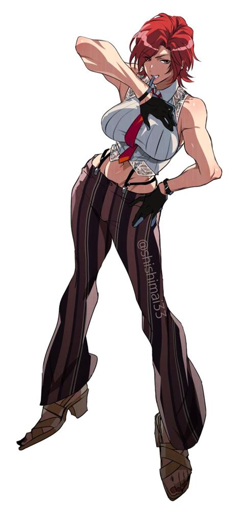 Vanessa The King Of Fighters And 2 More Drawn By Shishimai