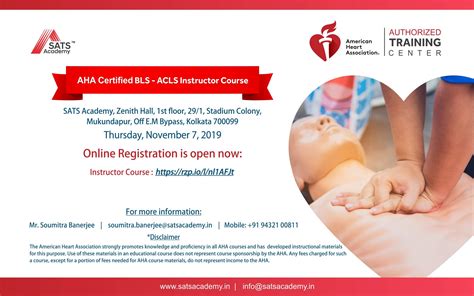 Bls Acls Combined Course At Sats Academy Sats Academy