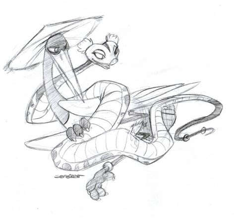 1237050 Kung Fu Panda Master Crane Master Viper Sefeiren Kung Fu