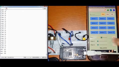 esp32 ble remote control with android app youtube