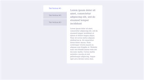 bootstrap 4 simple vertical tabs with fonts