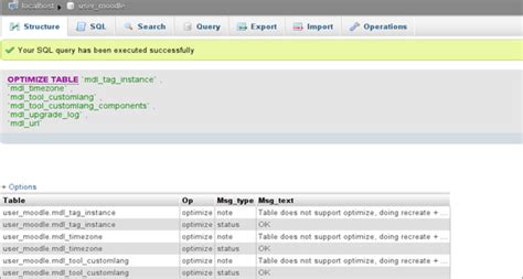 phpmyadmin tutorial repair and optimize database fastwebhost tutorials