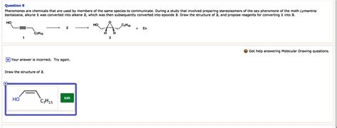 Solved Question Pheromones Are Chemicals That Are Used By Members Of