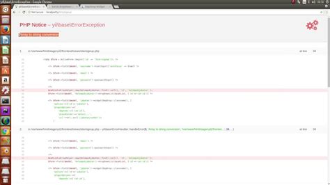array to string conversion yii2 youtube