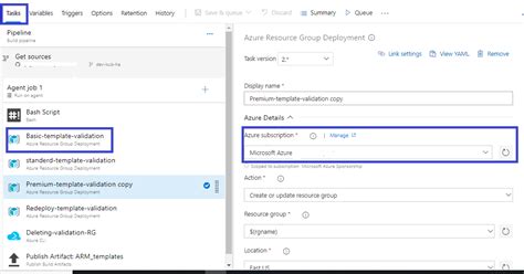 azure s infrastructure as code arm templates validation