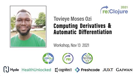 re clojure 2021 workshop computing derivatives and automatic