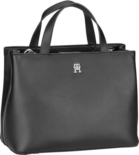 Tommy Hilfiger Th Essential Sc Satchel Psp24 Ecru Taschenkaufhaus De