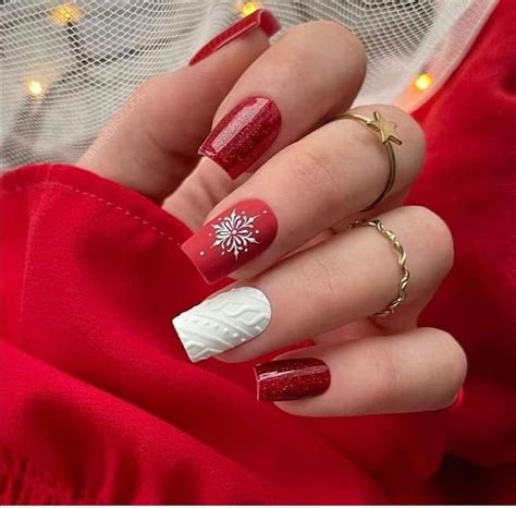 Pin By Denny Palacios On Diseños De Uñas Christmas Gel Nails Xmas