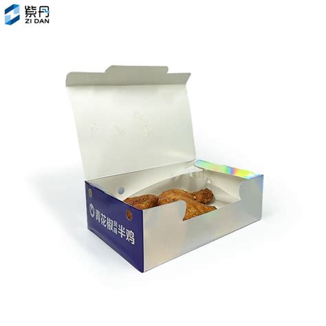 Zidan Disposable Takeaway Fried Chicken Box Custom Fast Food Packaging
