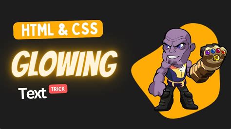 cool css glowing text animation tutorial html css blinking text hot