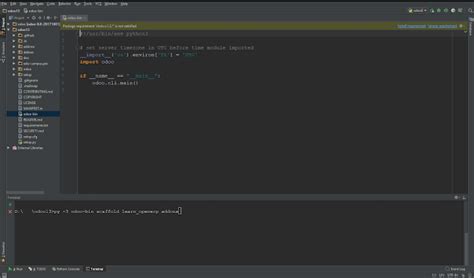 create and install a custom module in odoo13 odoo