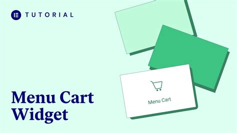 how to use the woocommerce menu cart widget in elementor [pro] youtube