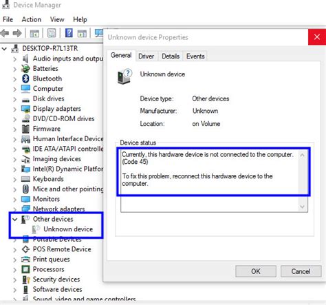 i reinstall windows 10 i check in device manager error microsoft