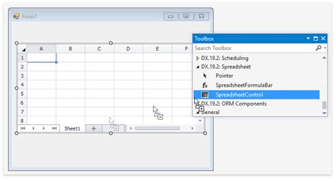 getting started winforms controls devexpress help