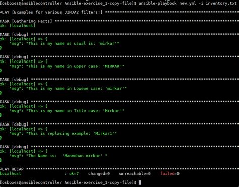 jinja2 string filter example for ansible ux techno