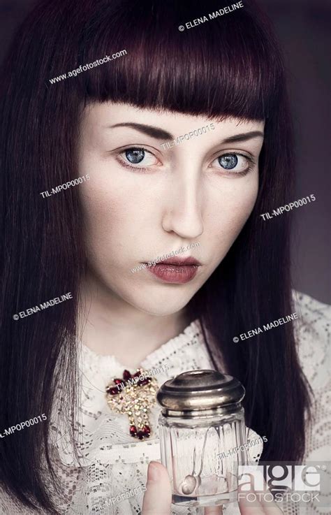 Pale White Skin Black Hair
