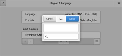 gnome unspecified language newbie corner arch linux forums