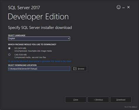 download sql server 2017 free developer edition rtm release