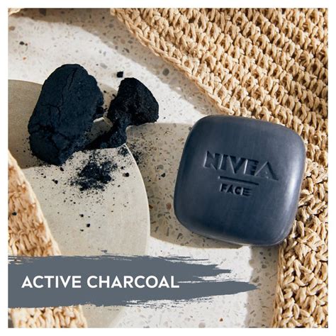 Nivea Magic Bar Exfoliating Charcoal Face Cleansing Scrub Ocado