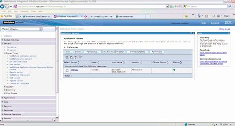 steps for starting websphere application server was v8 5