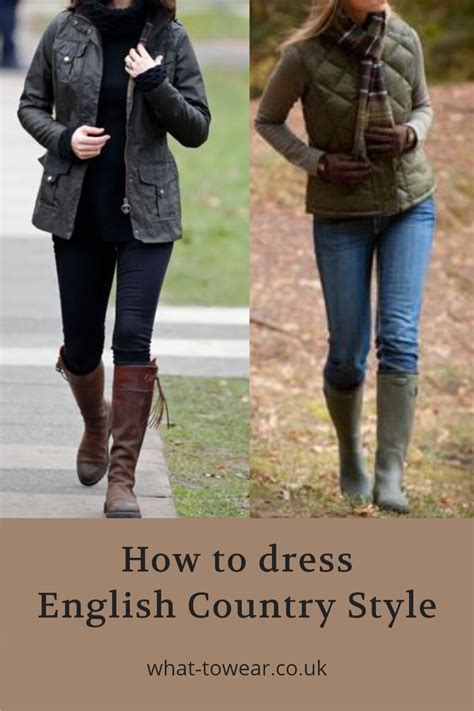 English Country Style Outfits Country Chic Outfits Country Style