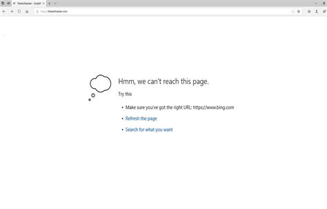 how to fix the we can t reach this page error on microsoft edge