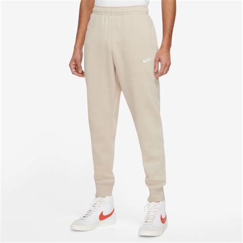 Nike Mens Club Joggers In Rattan Rattan White Modesens