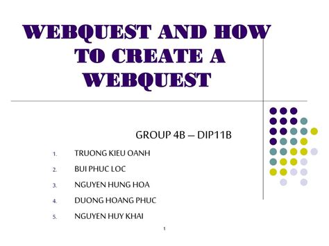 ppt webquest and how to create a webquest powerpoint