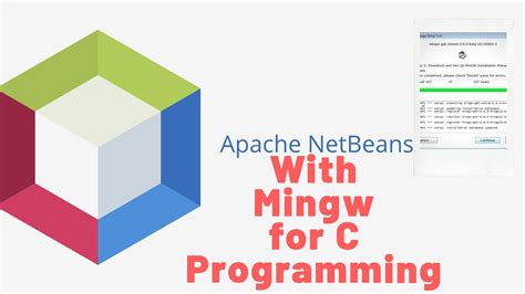 install netbeans editor and mingw in windows for writing c