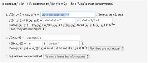 Solved 1 Point Let F ℝ2→ℝf R2→r Be Defined By