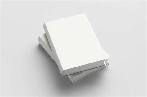 Two Free Hardcover Books Mockup Psd