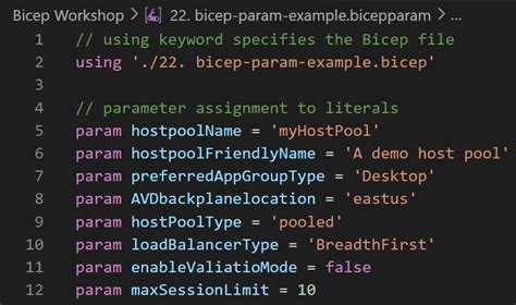 the microsoft platform first glance at upcoming bicep parameter files