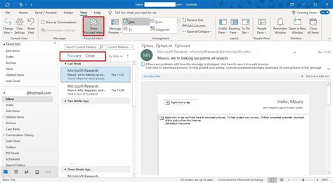 how to use focused inbox in outlook windows central