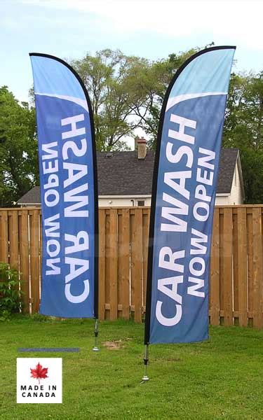 Promo Flag 12 Ft Feather Flag Promotional Flying Advertising Banner