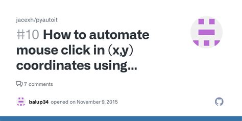 how to automate mouse click in x y coordinates using pyautoit