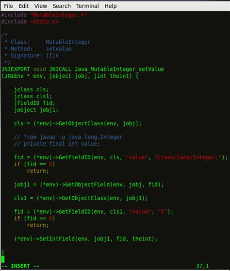 implementing the java native interface to harden native code