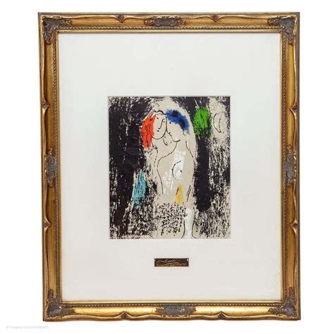 Marc Chagall Marc Chagall Lovers In Grey Les Amoureux En Gris