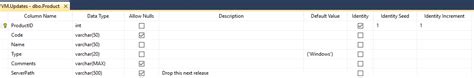sql server showing extra columns in design view mh apps