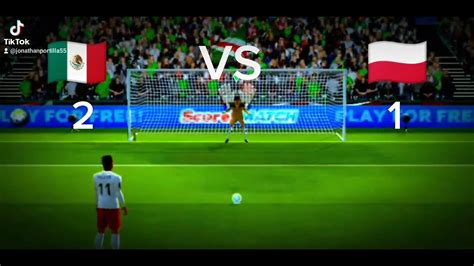 MÉxico 🇲🇽 Vs Polonia 🇵🇱 Dream League Soccer 23 World Cup Qatar 2023