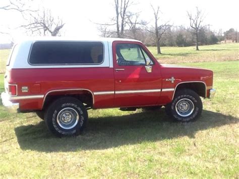 1986 Chevrolet Blazer K5 Silverado Loaded Restored For Sale In Ash Flat