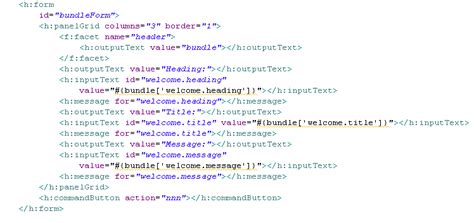 web application development creating jsf html tags advanced