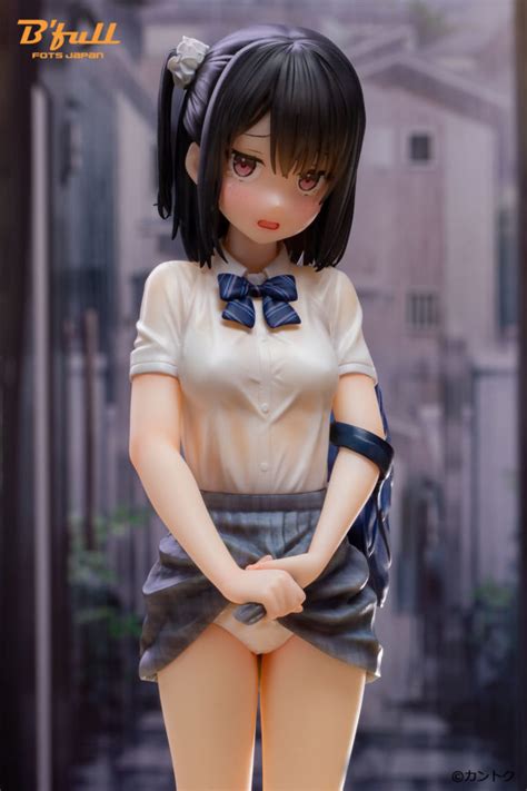 びしょ濡れになった制服の透け感にドキッ！カントク氏オリジナルイラストより看板娘『しずくちゃん』がフィギュアになって登場！