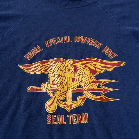 Vintage Naval Special Warfare Unit Navy Seals Crewnec… Gem