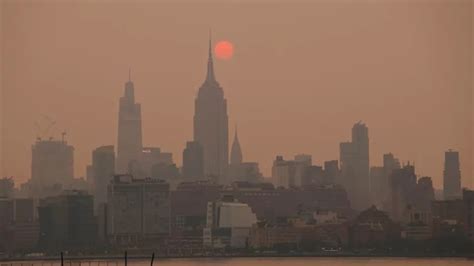 Nyc Air Quality Plummets Due To Canadian Wildfires Public Health