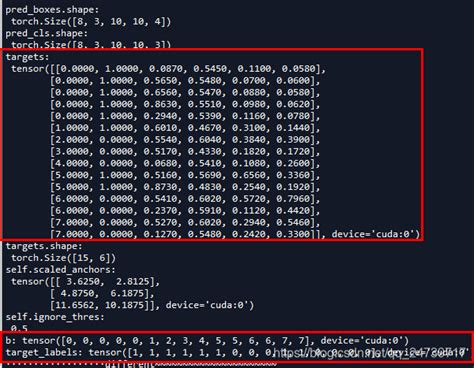 pytorch yolov3原理及代码详解（二） targets torch zeros len boxes 6 csdn博客