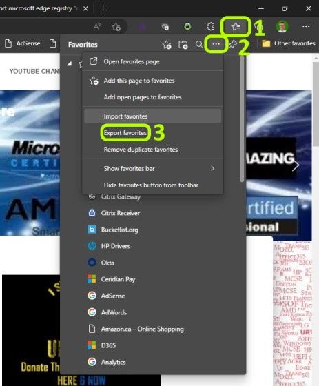 solved 3 ways to backup and restore edge settings on a different