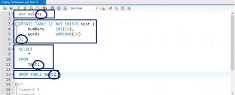 sql best practices how to type code cleanly and perfectly organized