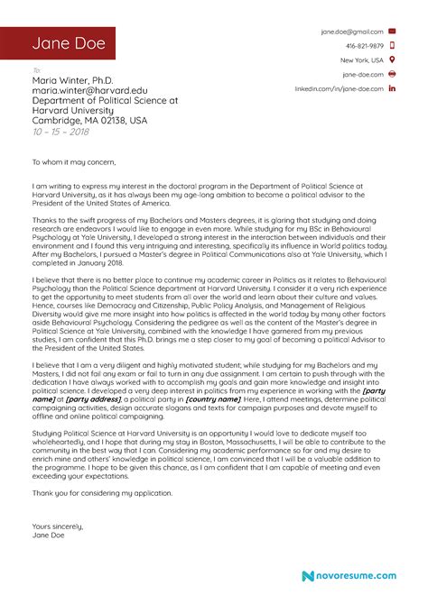 Tips For Writing A Successful Motivation Letter For Ph D [ Sample]