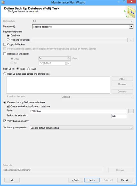 multiple methods for scheduling a sql server backup automatically sixer